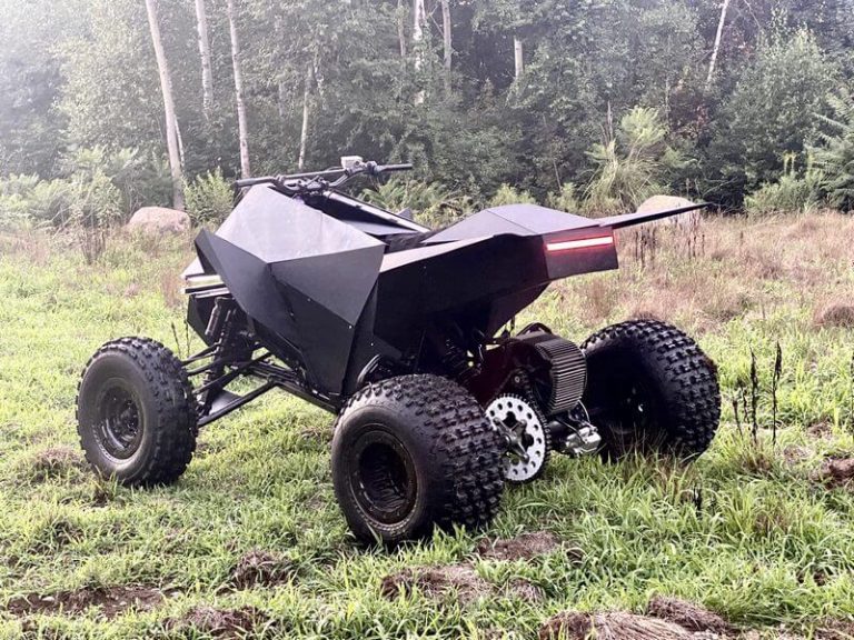 Tesla Cyberquad is a DIY Electric ATV that Reaches 100 mph