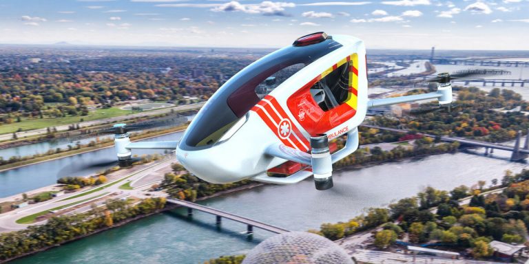 EHang to Develop eVTOL Air Ambulance Service with Ambular