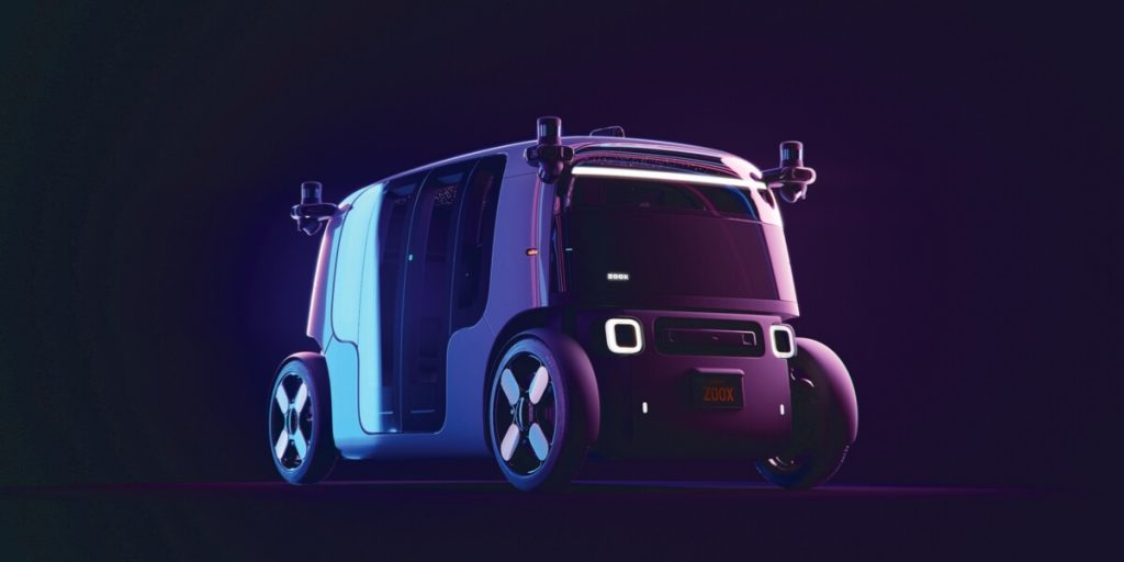 Zoox Reveals a Futuristic Self-Driving Robotaxi Vehicle