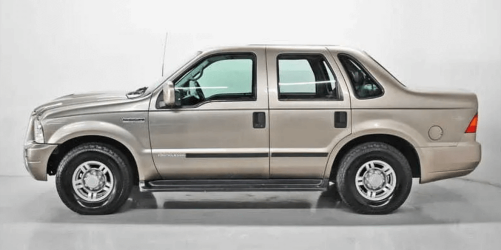 Tropical Cabines Reimagines Ford F-250 Into Ugly Super-Duty Sedans
