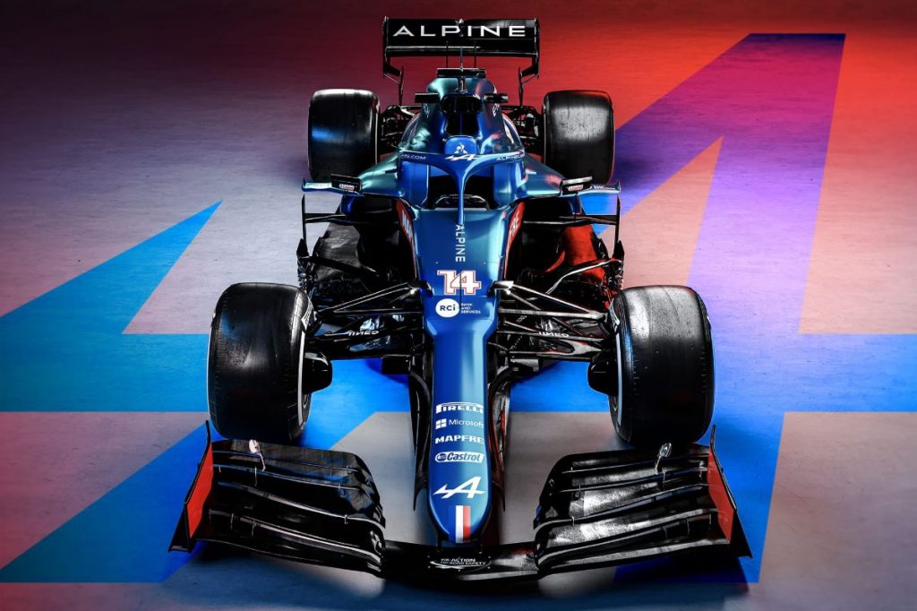 Alpine F1 Reveals Attractive A521 Racer with Tricolor Livery