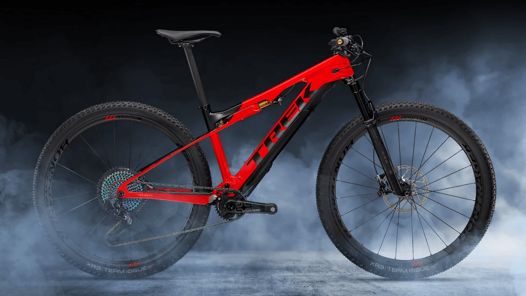Trek E-Caliber is the Lightest Full-Suspension Electric MTB