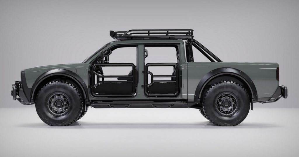 Alpha Launches the SuperWolf Electric Compact Pickup Truck