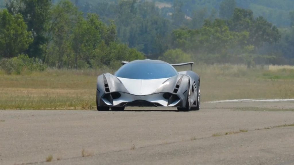 Devel Starts Testing its Astonishing 5,000 HP V16 Hypercar
