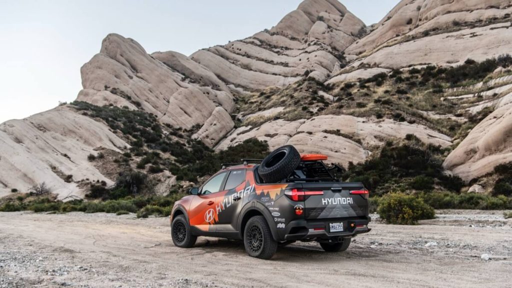 Hyundai Reveals Custom Santa Cruz for 2023 Rebelle Rally