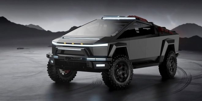 Unplugged Performance's Off-Road Kit for Tesla Cybertruck