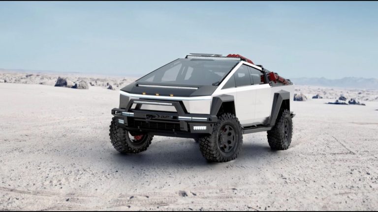 Unplugged Performance's Off-Road Kit for Tesla Cybertruck
